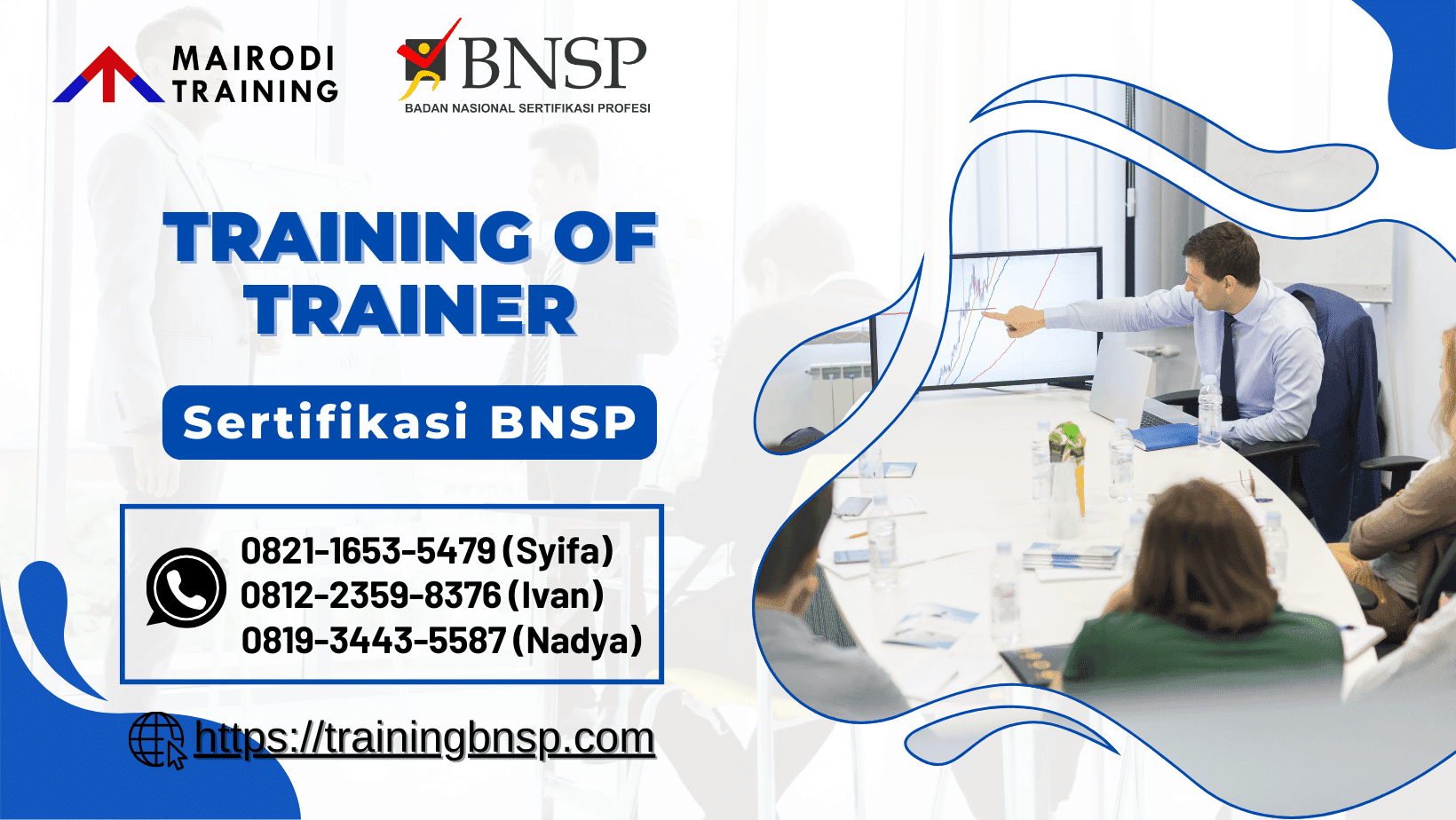 Training of Trainer BNSP (TOT) - Uji Kompetensi Sertifikasi BNSP